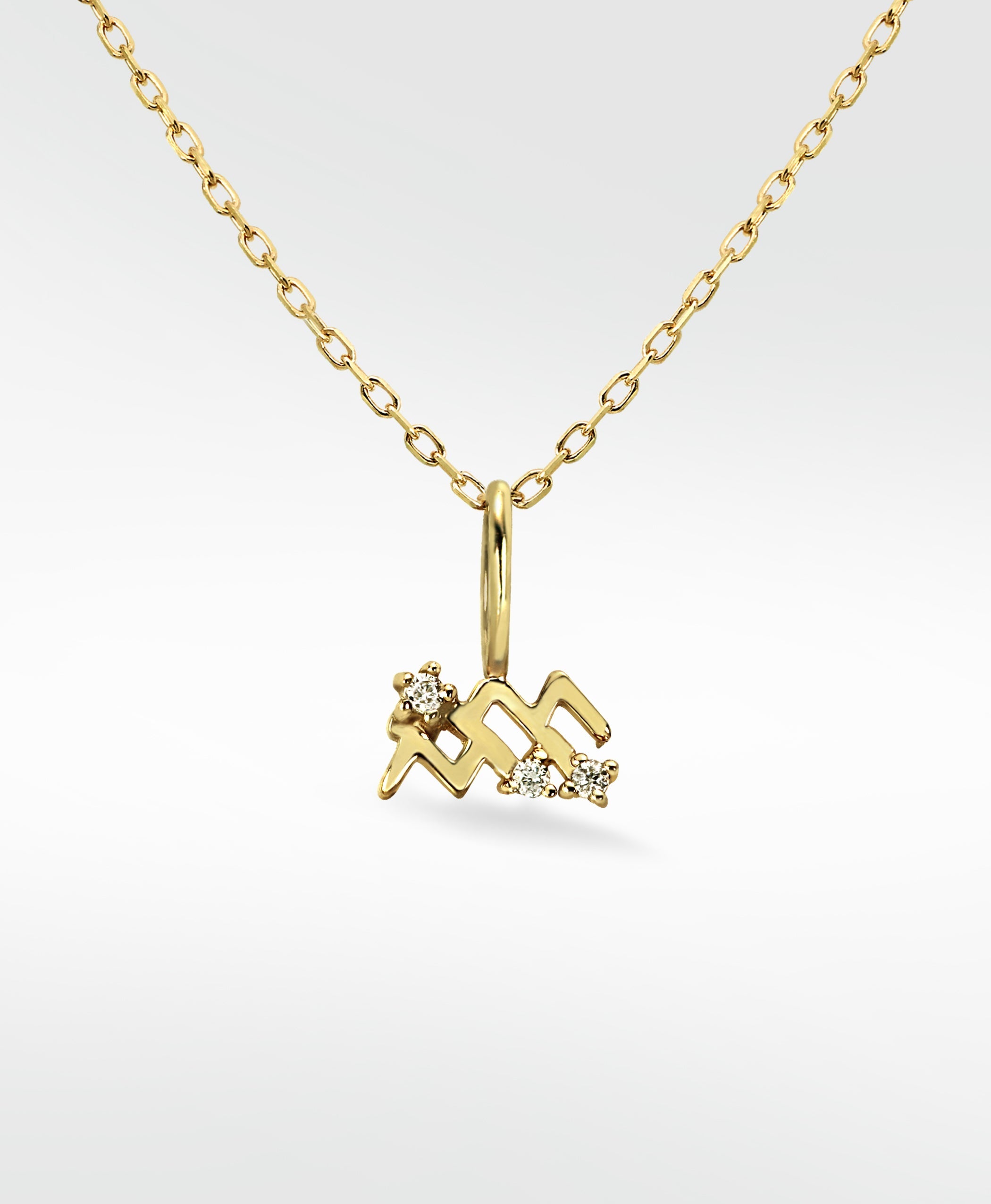 Aquarius Gold Pendant – Lark and Berry